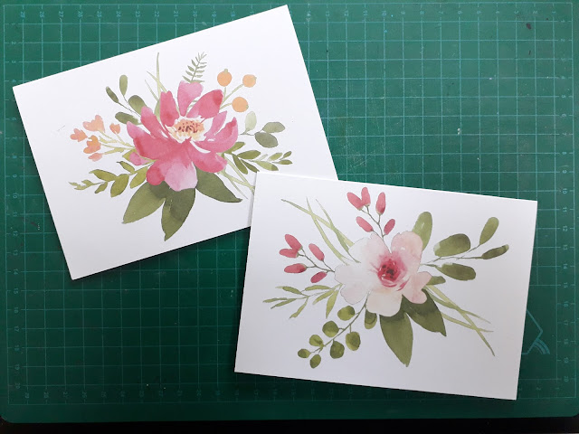Quick and Easy Floral Greetings Cards - Creative Fabrica