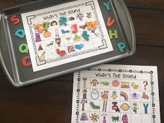 Beginning Sounds Centers and Activities for Preschool, Prek, and ...
