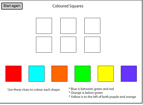 Hukanui Maths Blog: Coloured squares