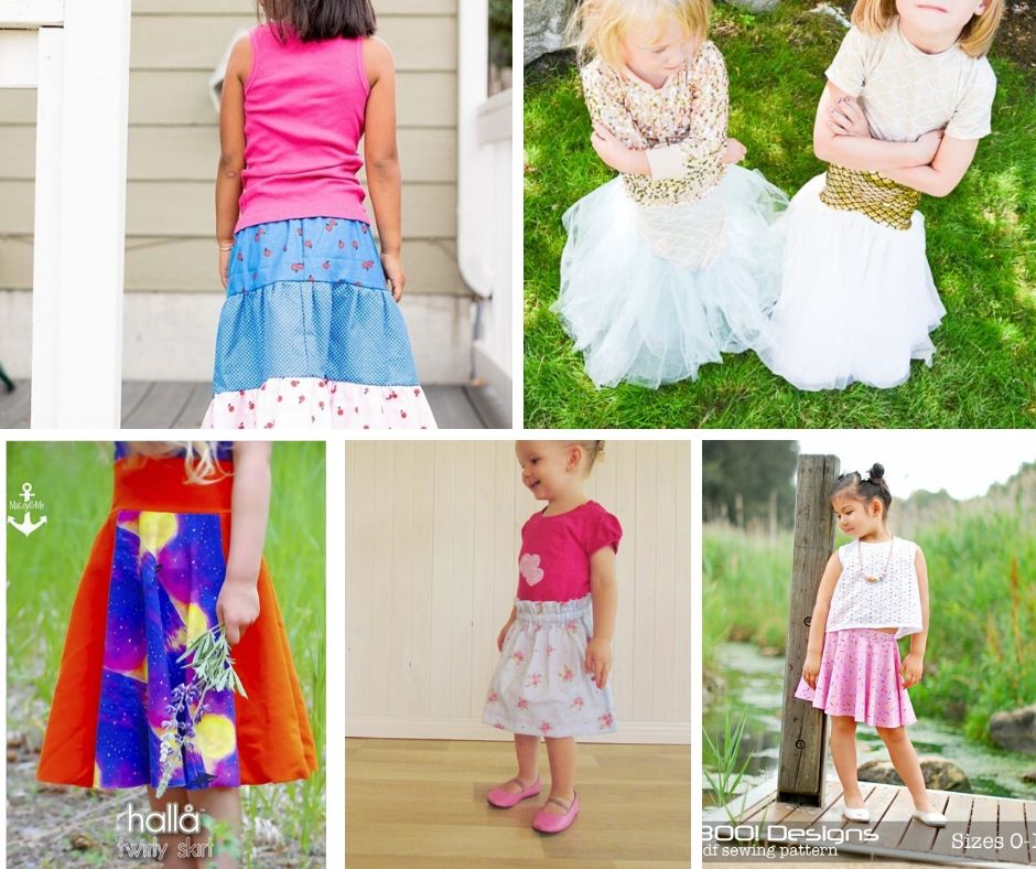 Free Girls Skirt Sewing Patterns | Sew Simple Home