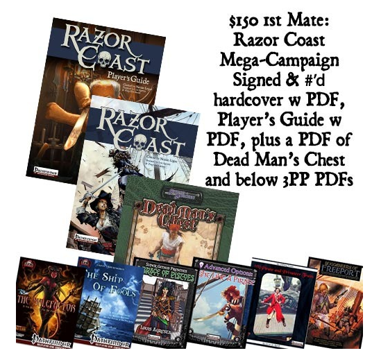 Tenkar's Tavern: Razor Coast Kickstarter - Adding in PDF Pathfinder ...