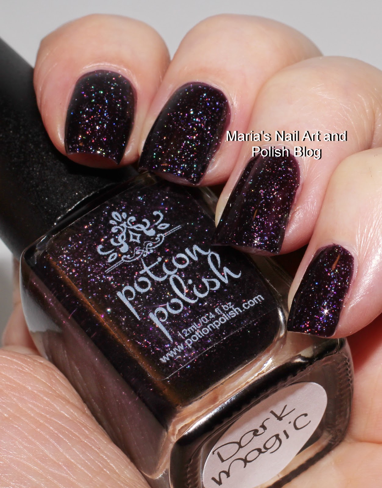 Marias Nail Art and Polish Blog: Potion Polish Dark Magic swatches