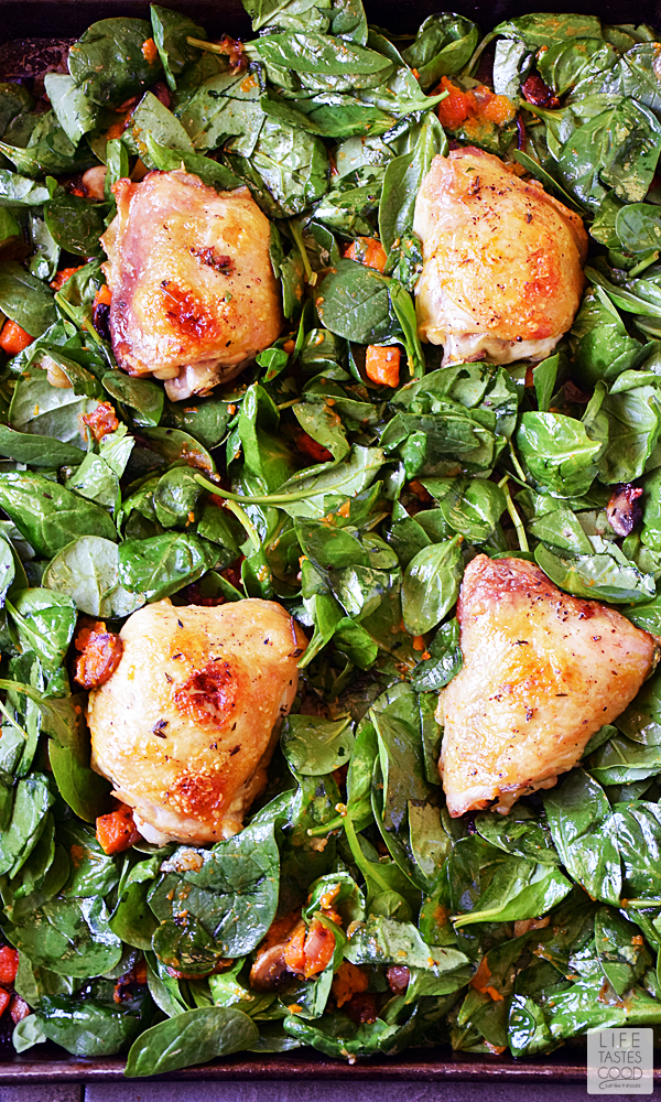 Roasted Chicken and Vegetables Recipe | Life Tastes Good