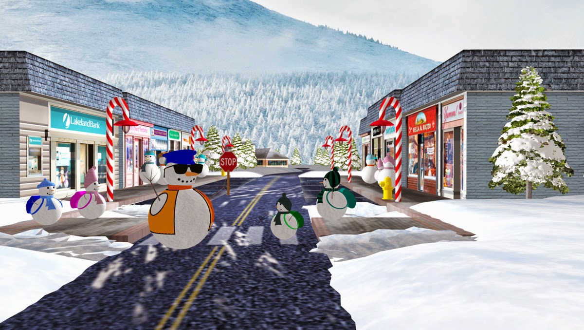 Hal's 3D Holiday Animation for Lakeland Bank (NJ)