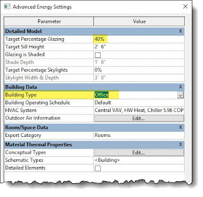 BIM Chapters: ASHRAE 90.1 Baseline - Revit + Insight