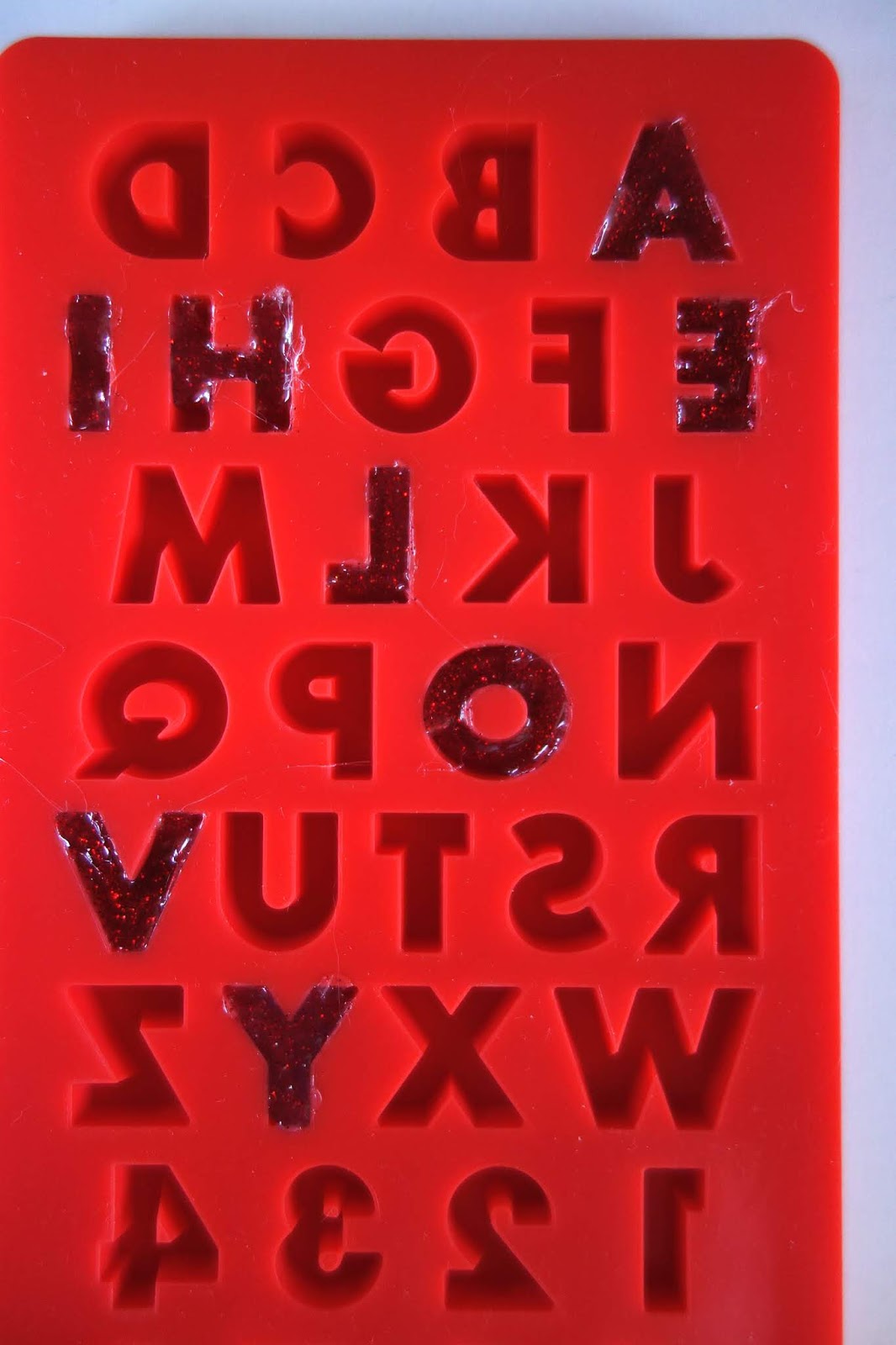 blah to TADA!: Hot Glue Alphabet