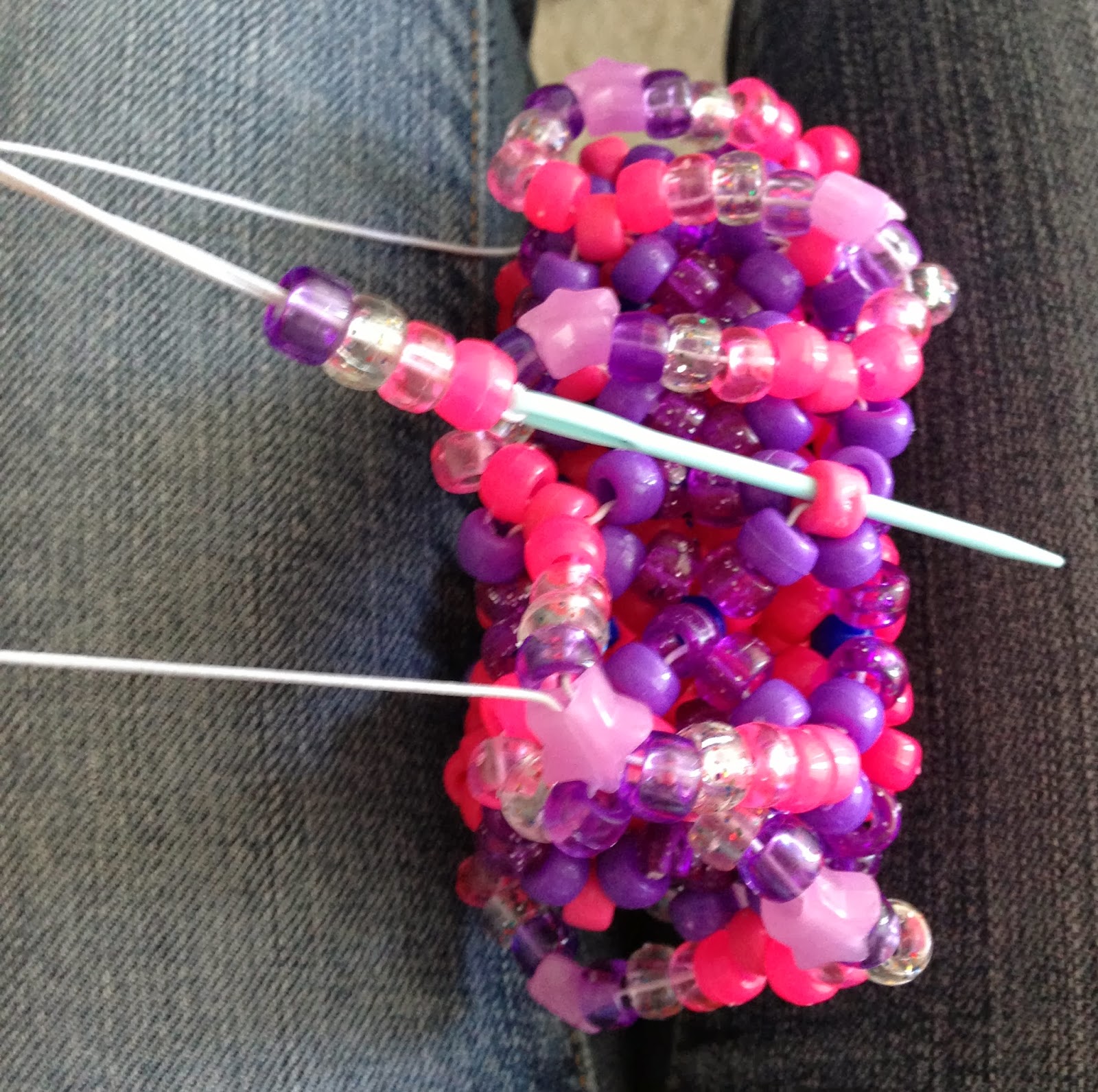 Kandi Tutorials with Rose: 3D Kandi Cuff