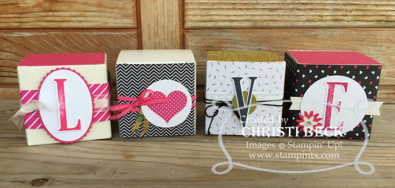 StampinTX: Love Boxes and Note Cards Class