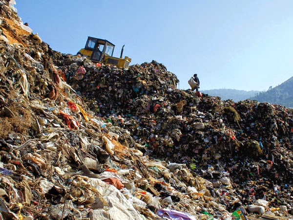 How far is recycling the answer to the problem of waste?