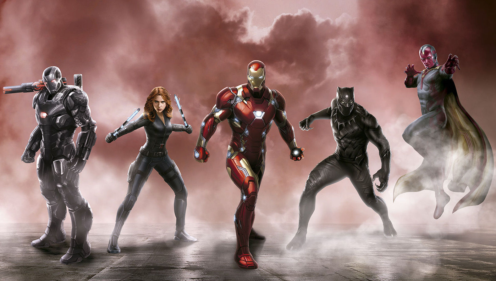 CAPTAIN AMERICA: CIVIL WAR - New Promo Art Close Ups of 'Team Iron Man'