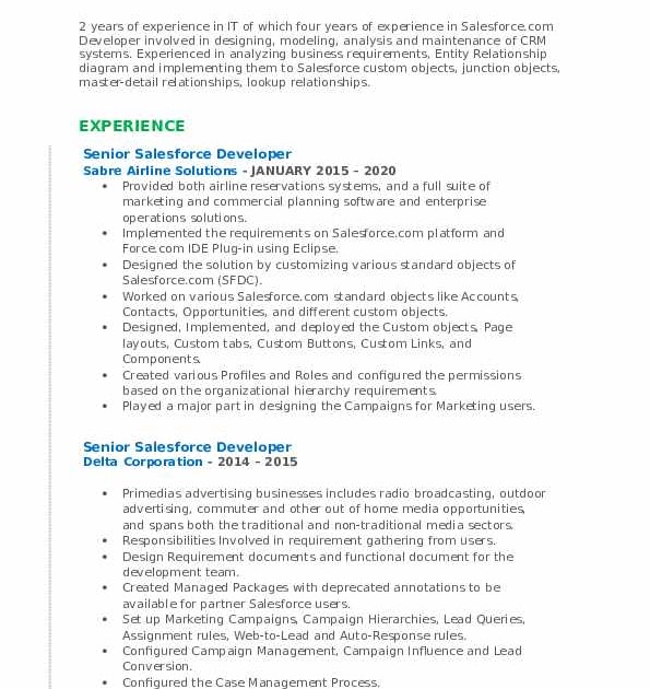 Apex Developer Cover Letter ~ Resume Letter