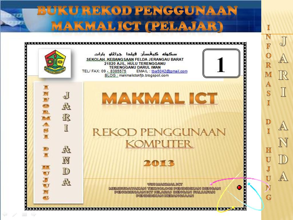 Buku Rekod Penggunaan Komputer (Pelajar) | MAKMAL ICT