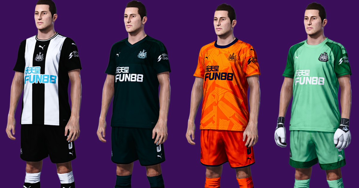 Newcastle United 2019-20 Home, Away, Third and Goalkeeper kits
