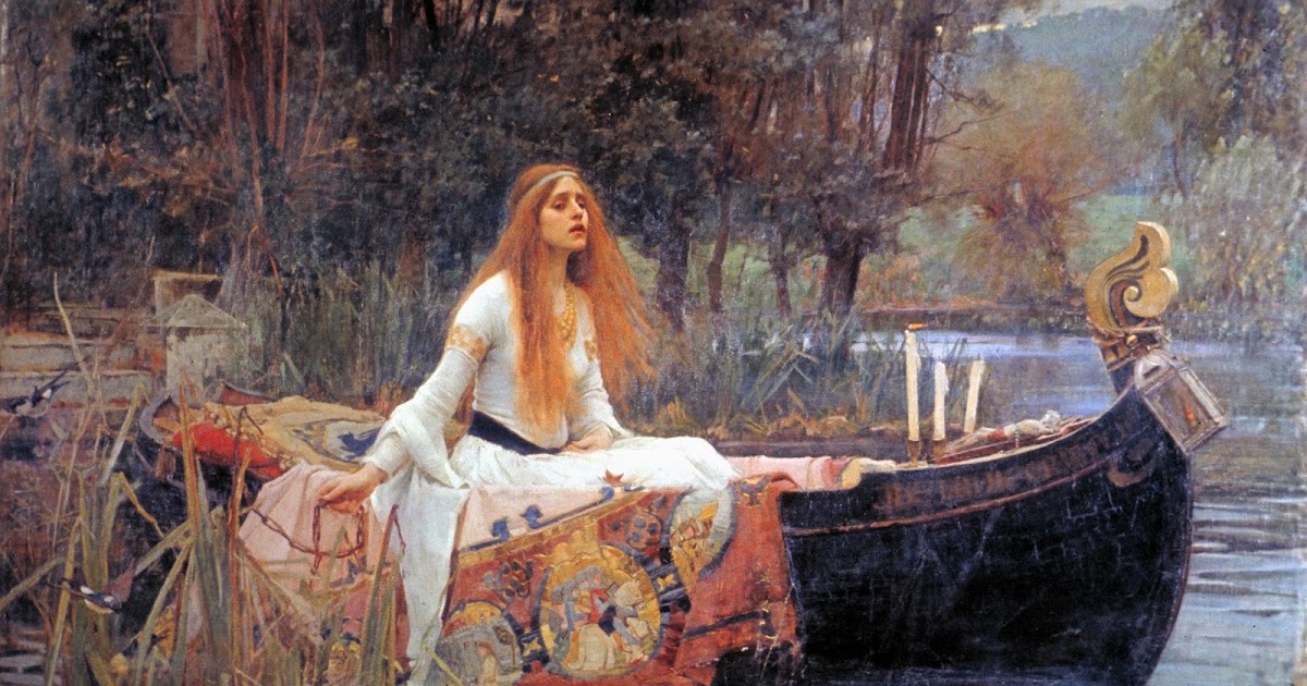 The Lady of Shalott by Alfred Tennyson / La dama de Shalott