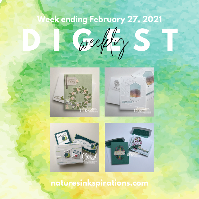 Weekly Digest | Week Ending February 27, 2021 | Nature's INKspirations