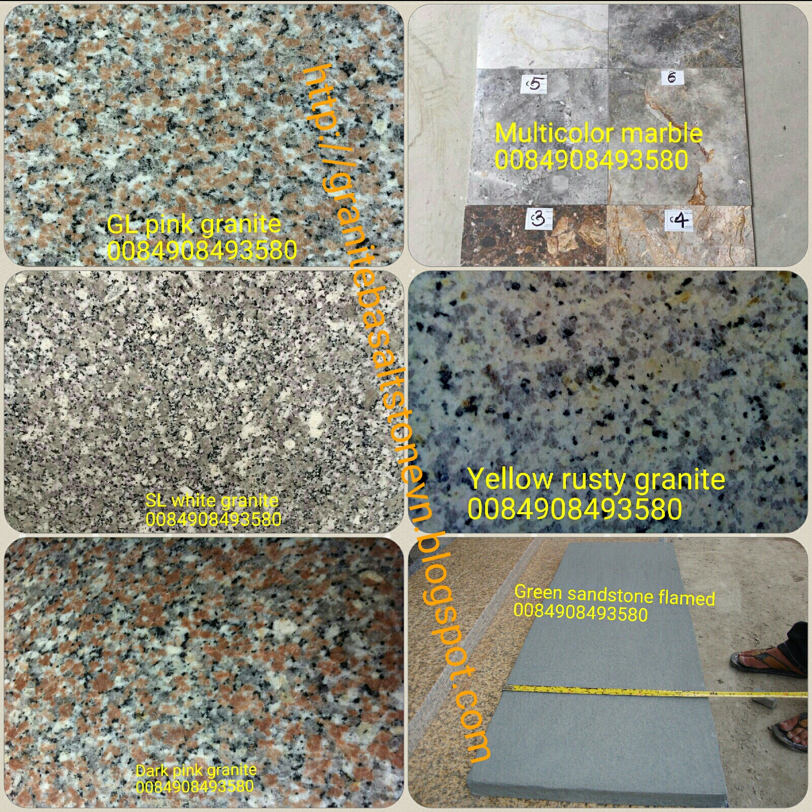 Vietnam Basalt-Granite-Marble-Sandstone-Bluestone-Ceramic-Nano ...