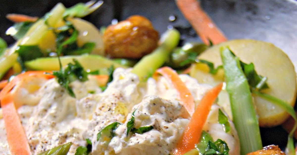 Bonnotte de Noirmoutiers en deux cuissons, Burrata et asperges