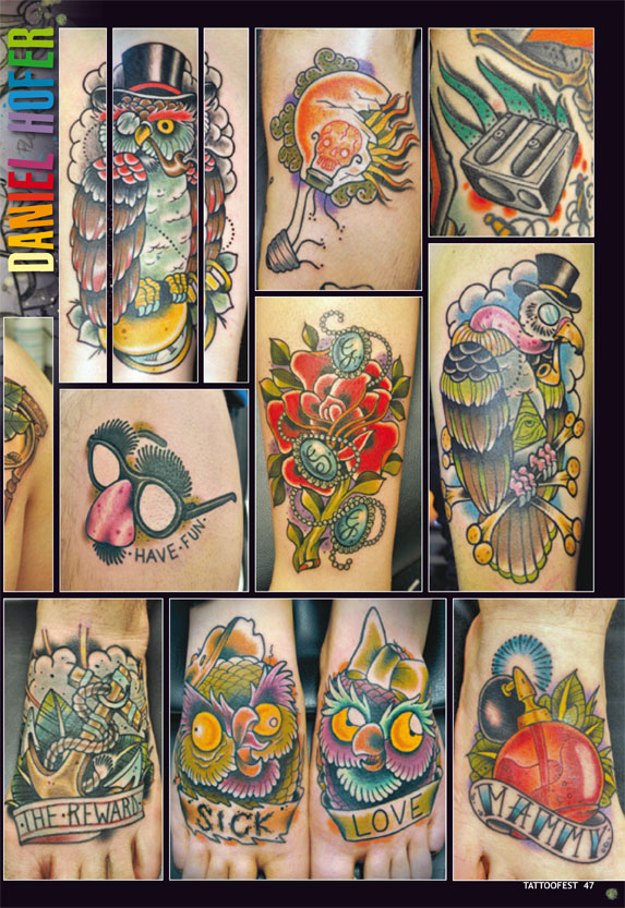 Bläck Höfler Tattooer: I'm in the magazine TATTOO FEST...a polish ...