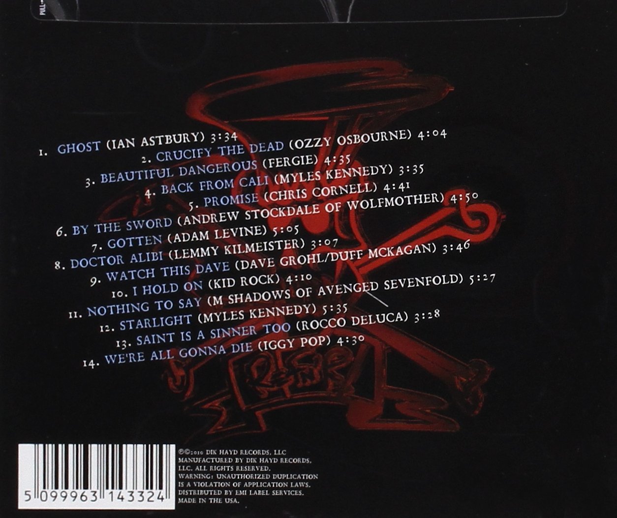 Classic Rock Covers Database: Slash