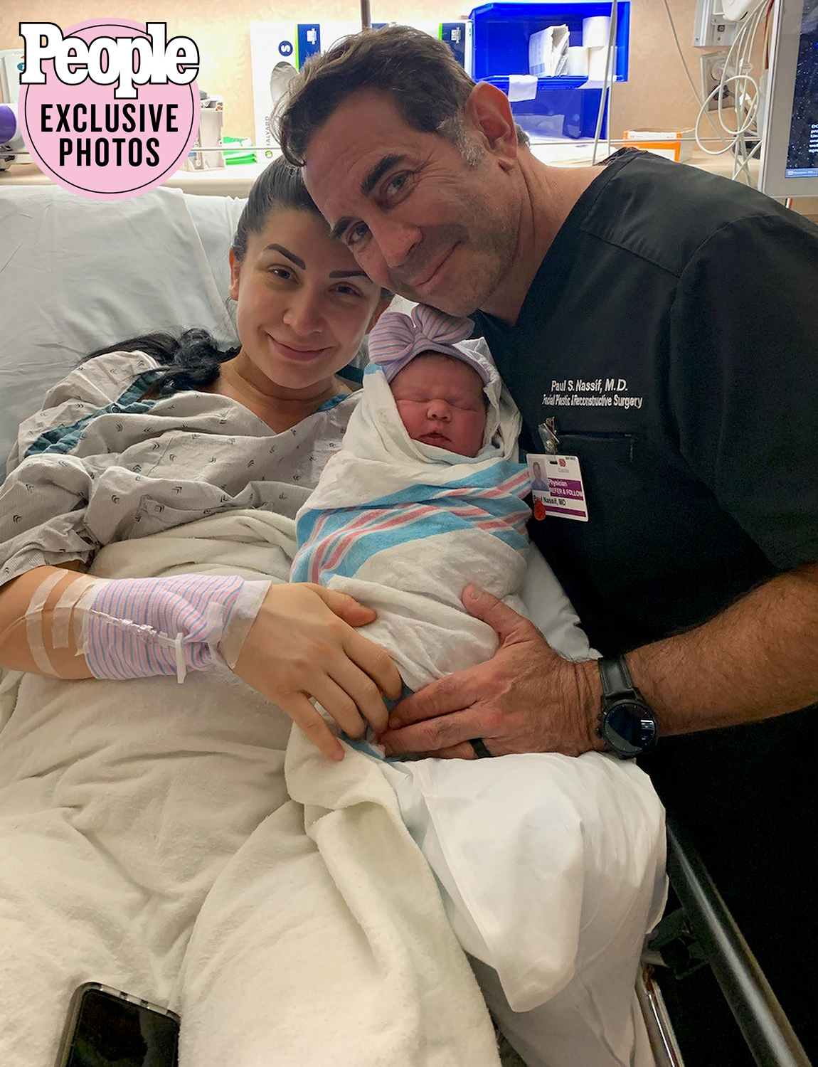 Dr Paul Nassif And Wife Brittany Pattakos Welcome Daughter Paulina Anne — See Pics Here