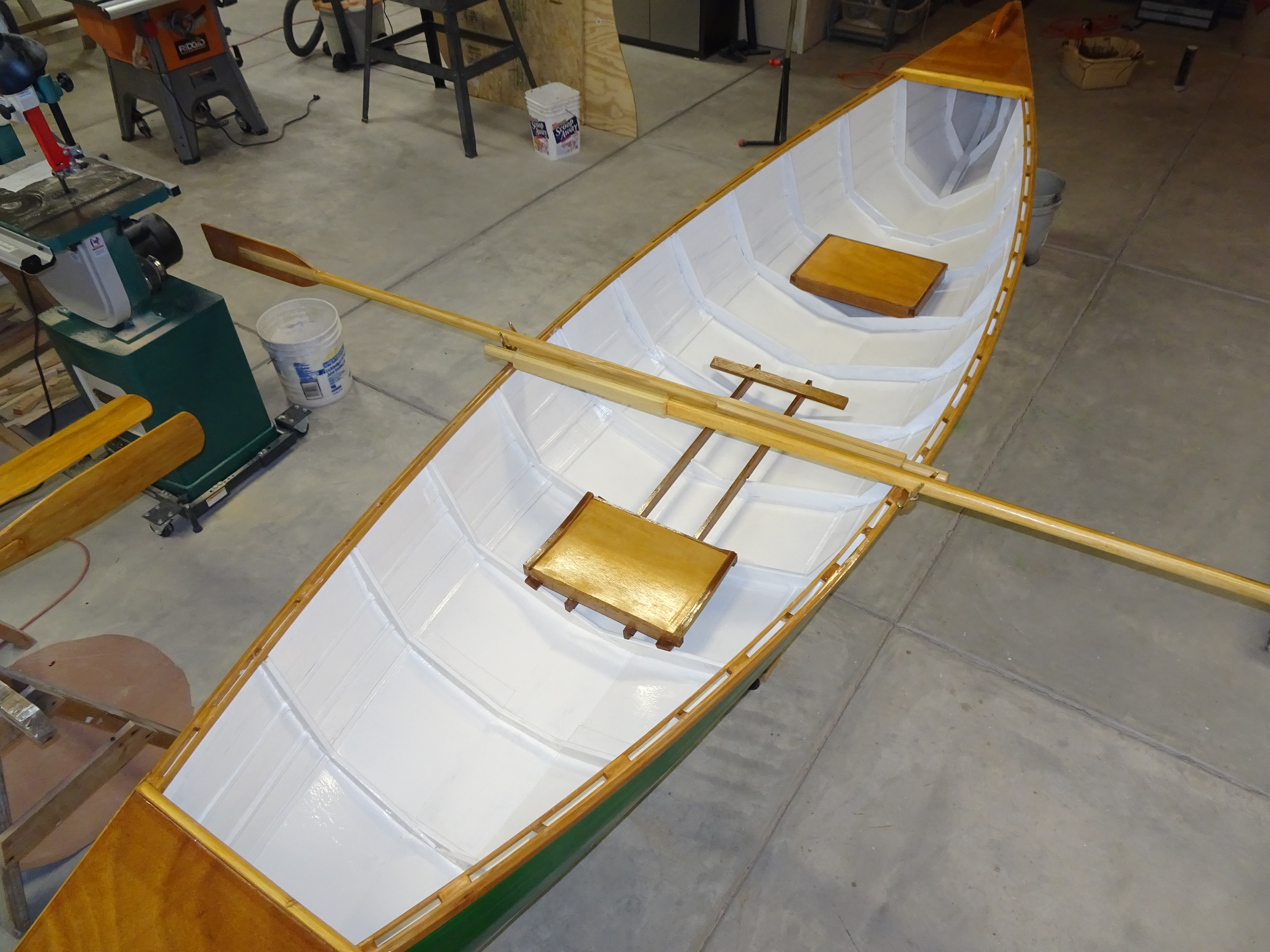Developable Surface Boat Designs: Finishing Up the Guide Boat
