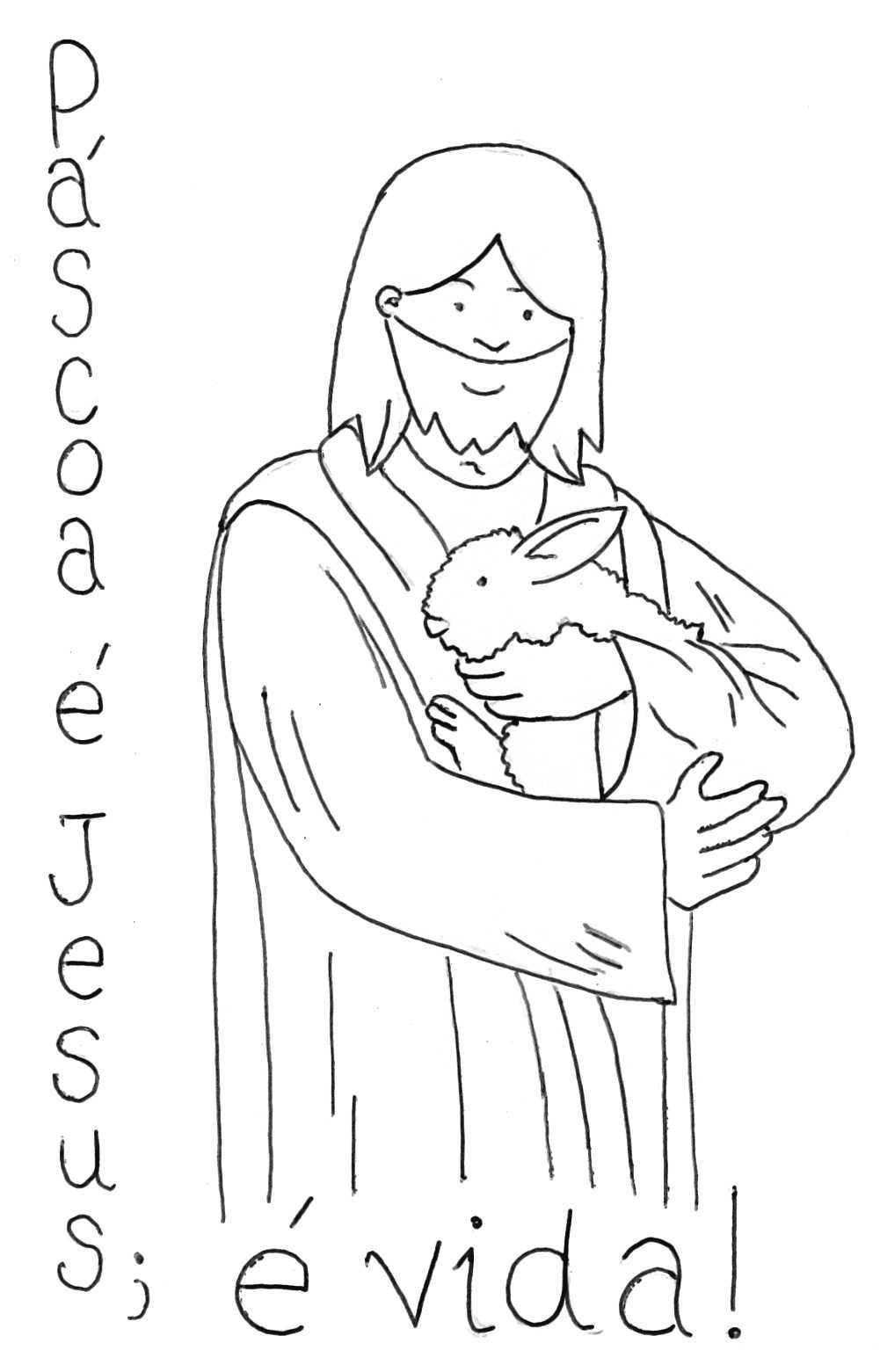 Ministério Infantil Crianças para Cristo: Para colorir - Páscoa