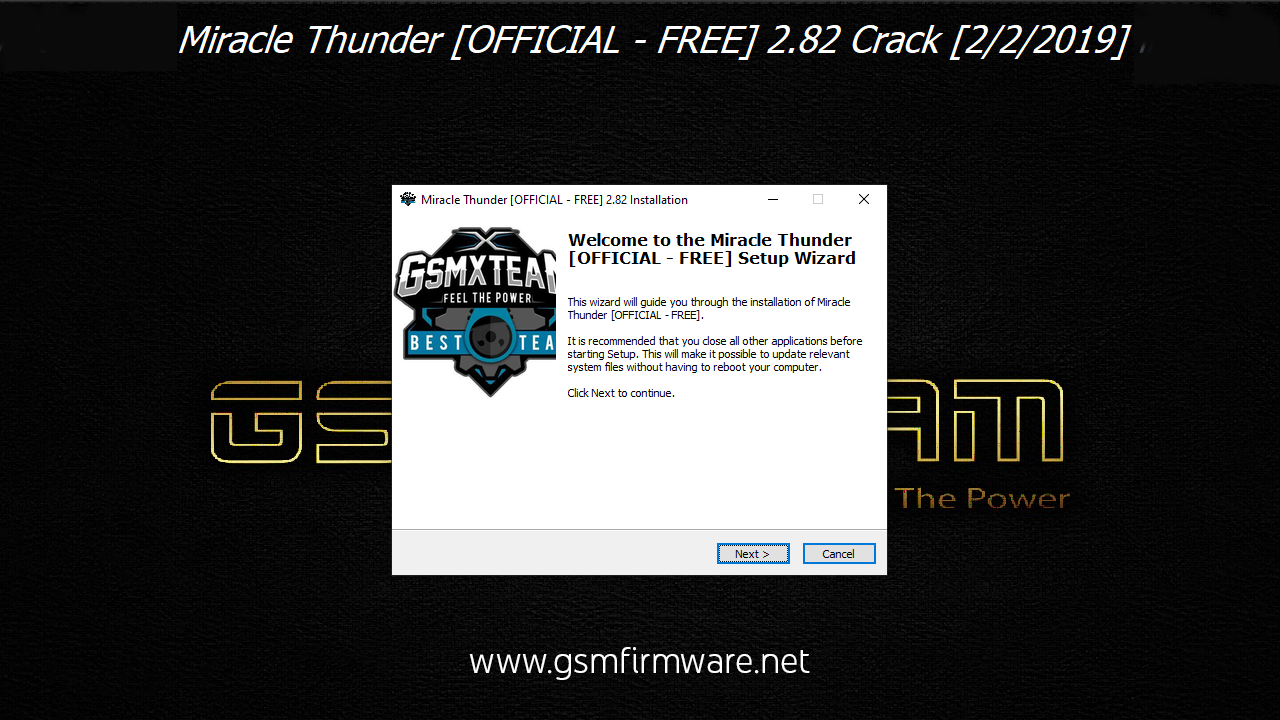 Miracle Box (Thunder Edition) 2.82 Cracked By [GSM X TEAM]