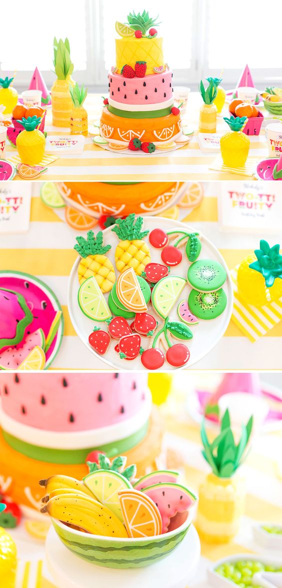 4 ideias de festas com temas de frutas para você se inspirar! - Fazendo ...
