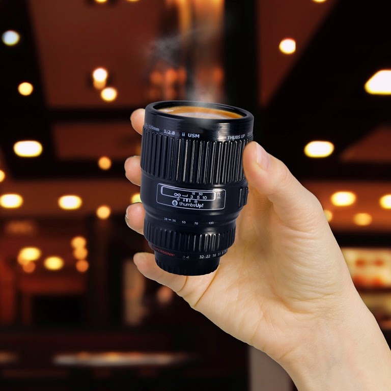 BeautySwot: Camera Lens Espresso Cups - Gift Idea!