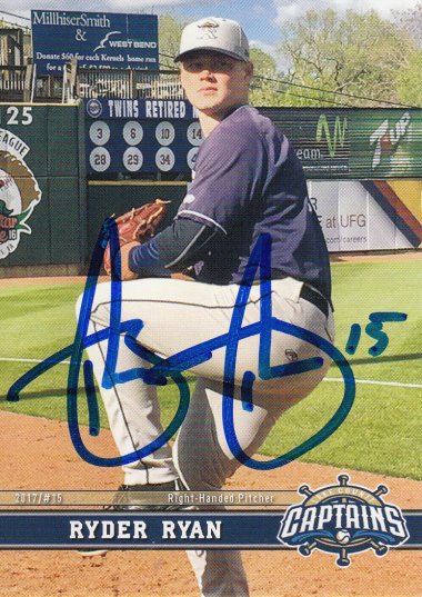 Daily Autograph: Ryder Ryan