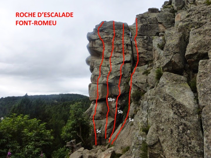 joan asín: ROCHE D'ESCALADE FONT-ROMEU