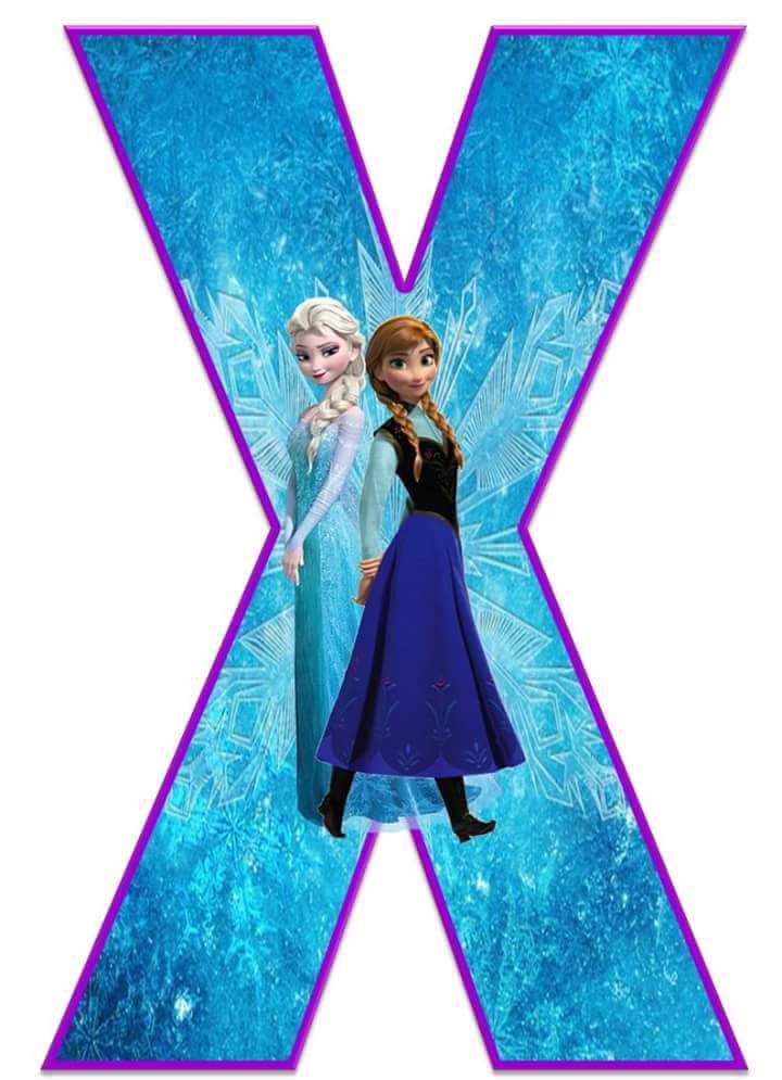 Edible Paper in Creatividades: ABC FROZEN