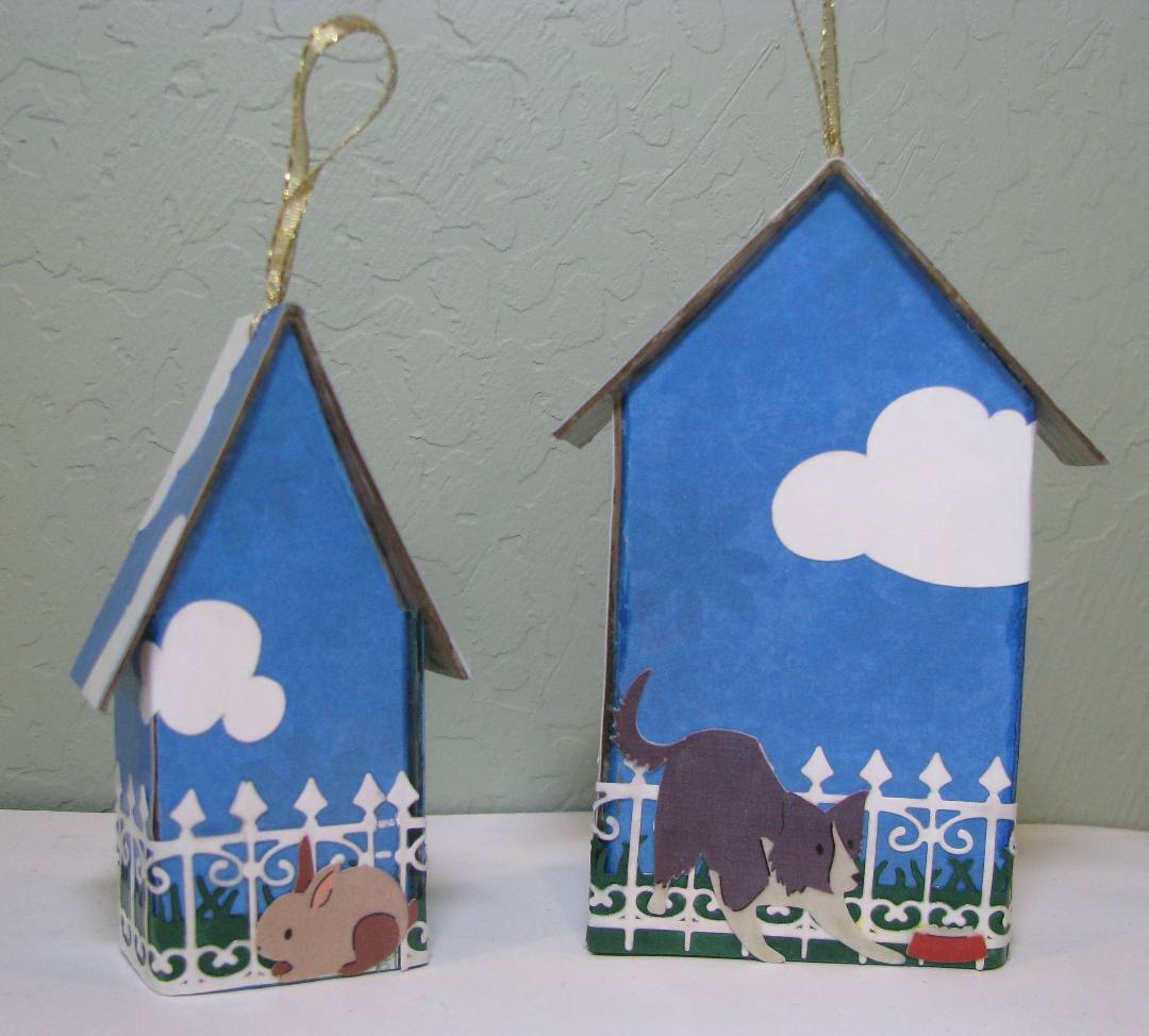 Just Anutter Paper Crafter House Ornaments
