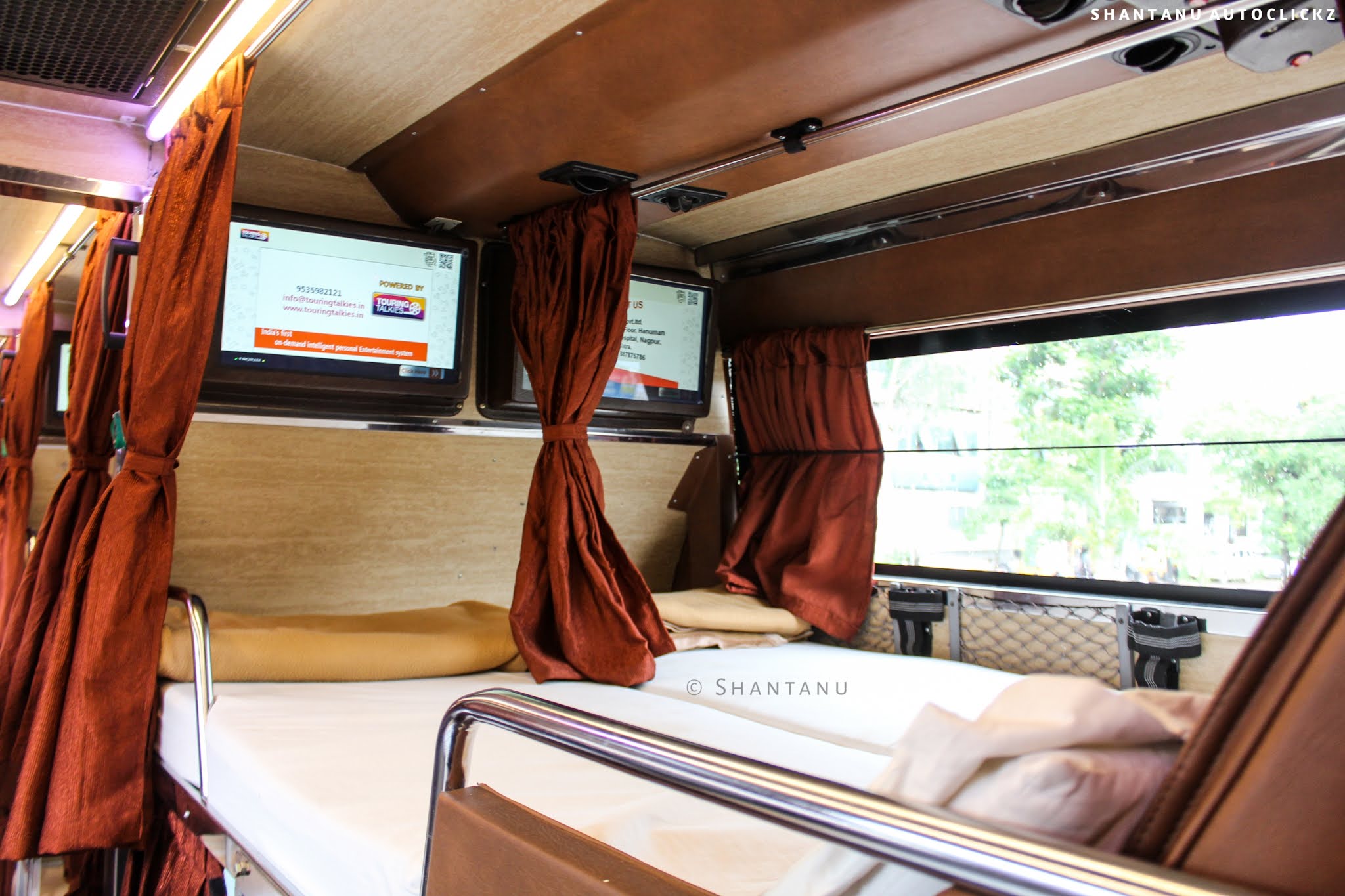 Shantanu Autoclickz: Inaugural run of BTP Travels Veera V7 Premium AC ...