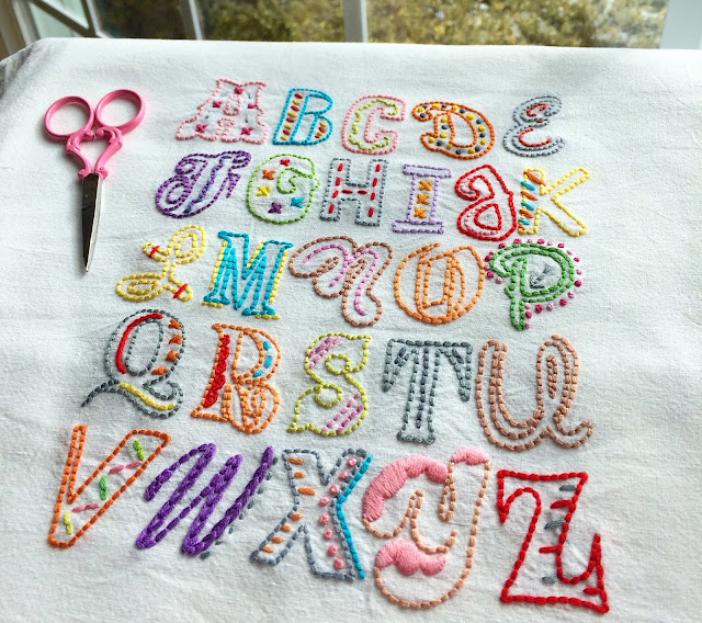 Bits of Stitching!: Epic Alphabet