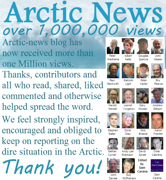 Arctic News: One Million Views