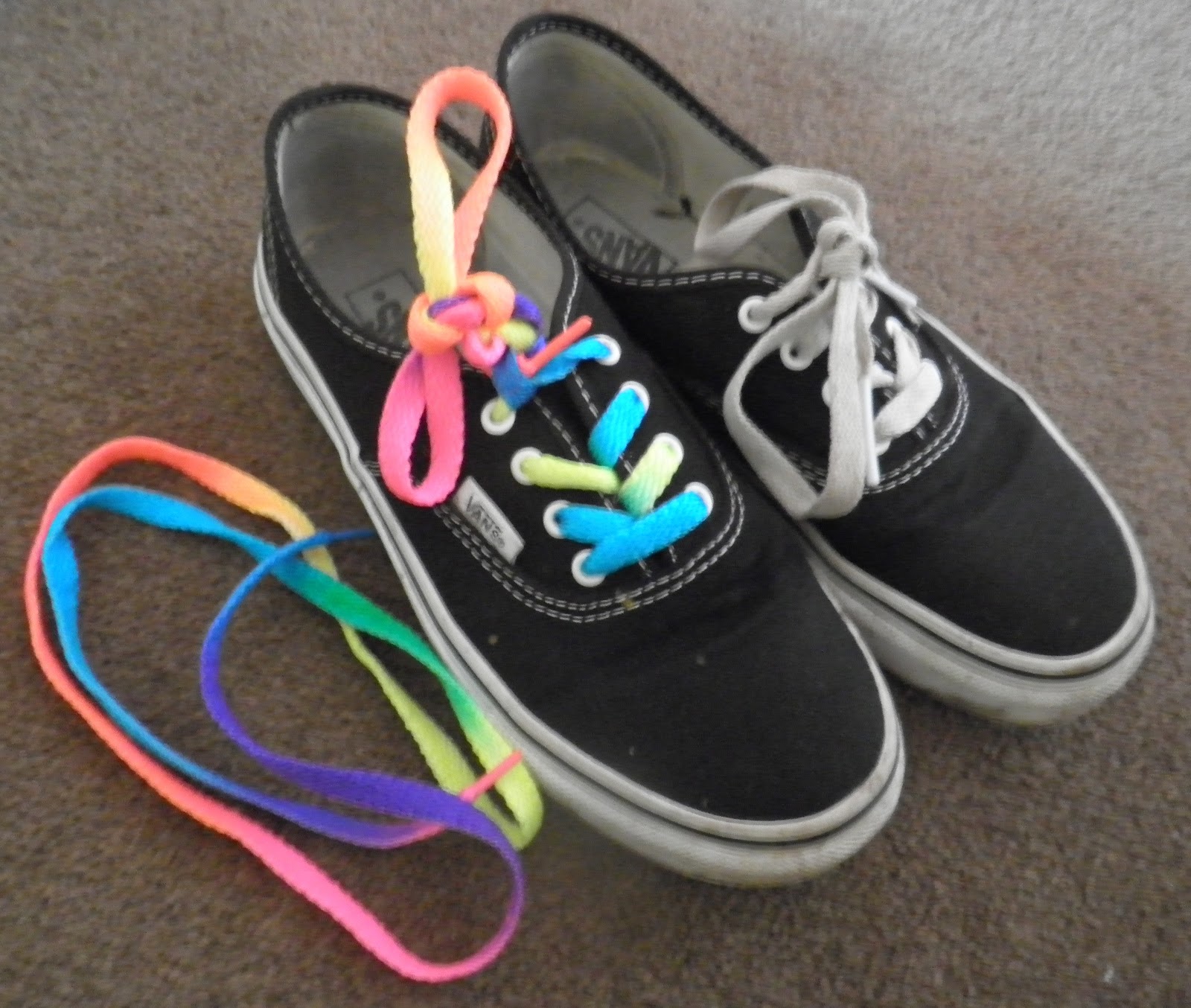 Not Nineteen Forever...: Rainbow Laces