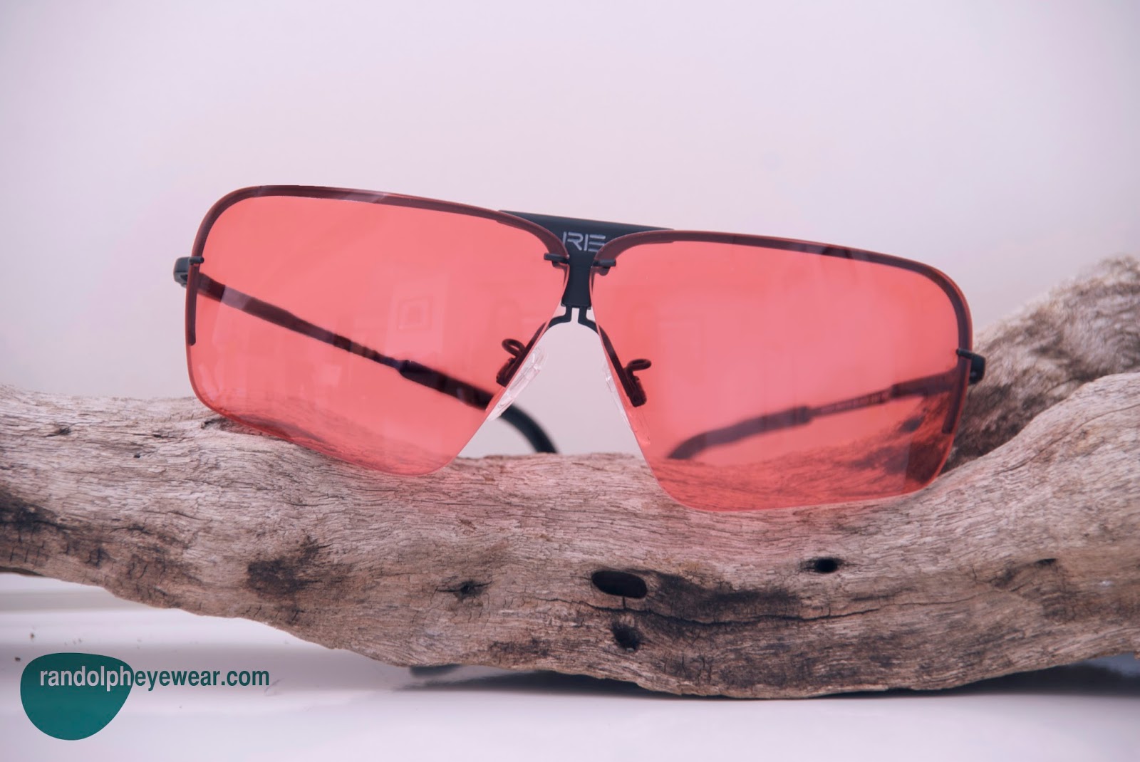 Randolph Eyewear: Randolph Ranger - Vermillion (Red) Lenses