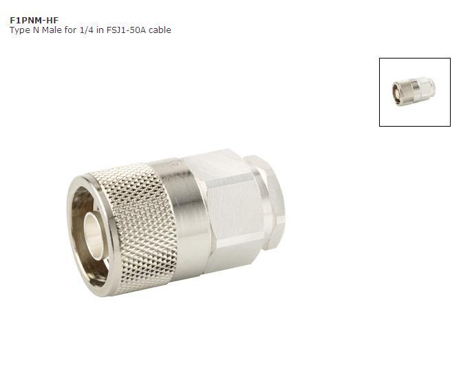 ANDREW COMMSCOPE: Connector untuk kabel feeder Coaxial ANDREW dan COMMSCOPE