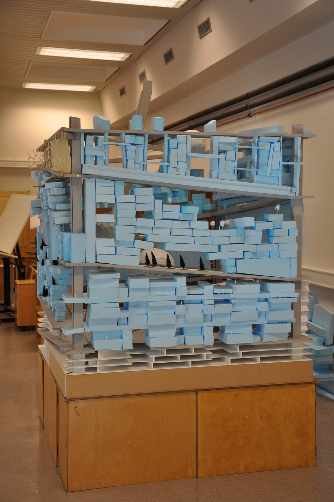 The Village Building: Volume study