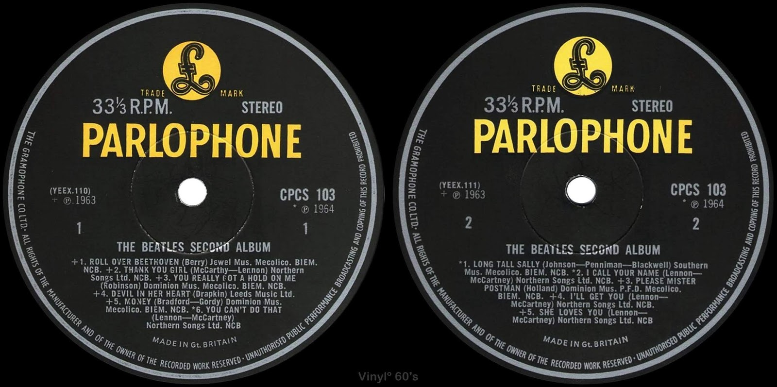 1964 The Beatles' Second Album - The Beatles - Rockronología