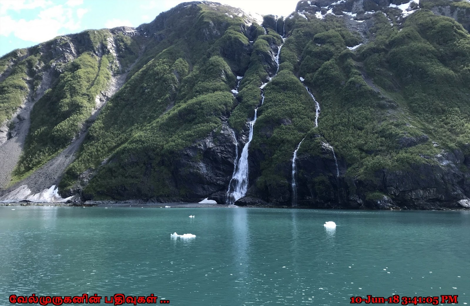 Alaska Glacier Waterfalls - Exploring My Life
