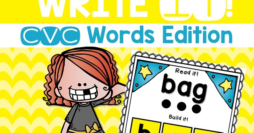 Teaching With Love and Laughter: CVC Words {Read it! Build it! Write it!}