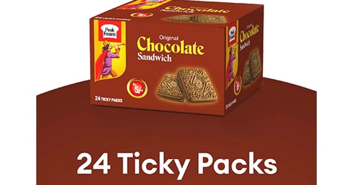 Peek Freans Chocolate Sandwich Ticky Pack 24pcs - Ranchers Super Mart ...