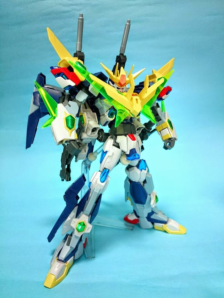 GUNDAM GUY: Gundam Build Fighters Try Combiner - Custom Build
