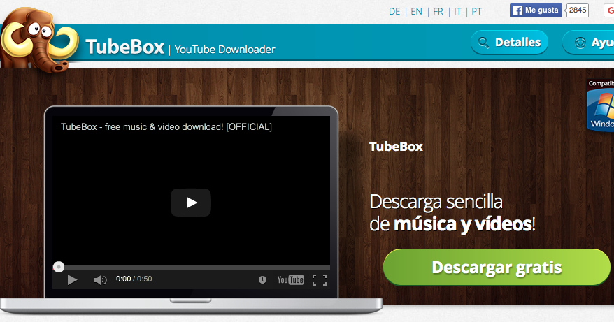 AYUDA PARA MAESTROS: TubeBox - Descarga vídeos y música de una manera ...