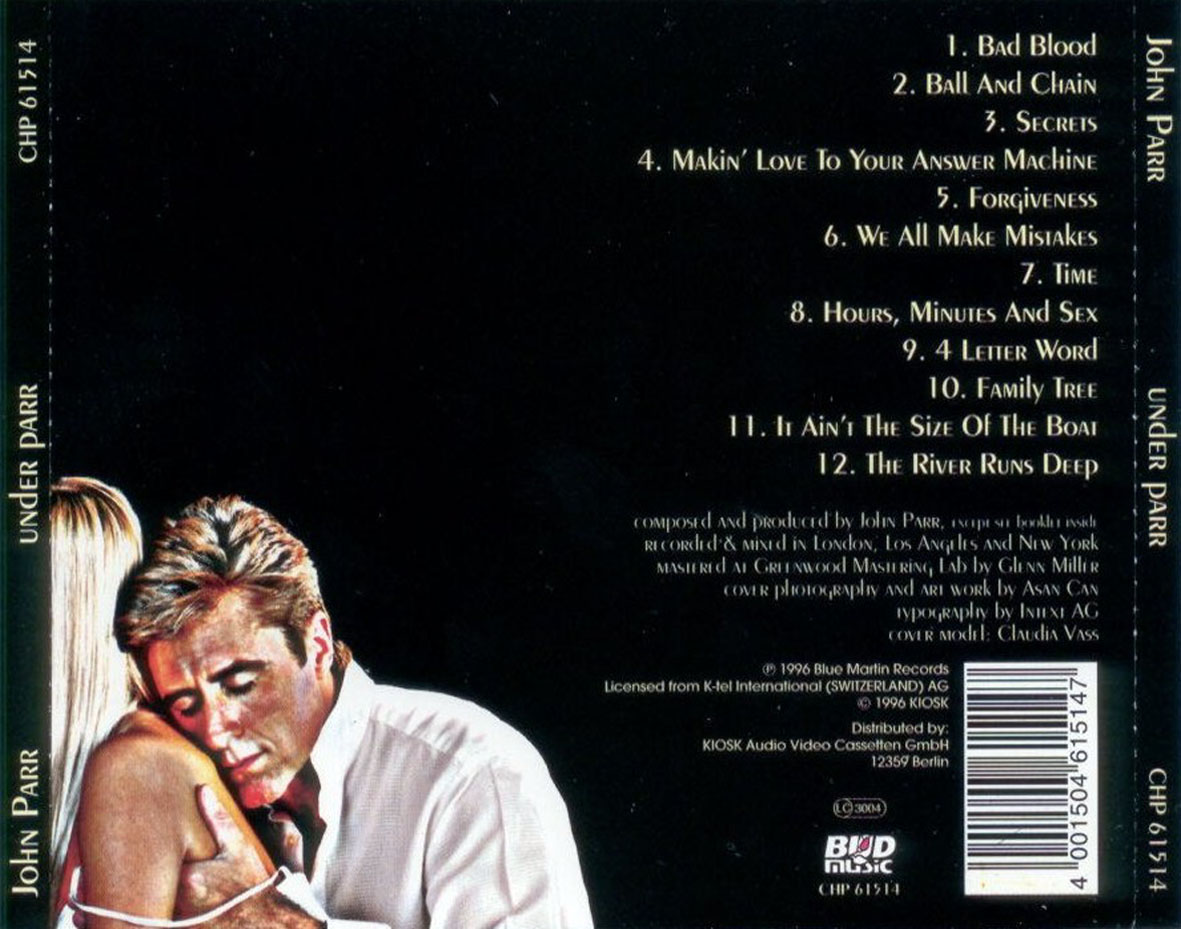 Classic Rock Covers Database: John Parr - Under Parr (1996)