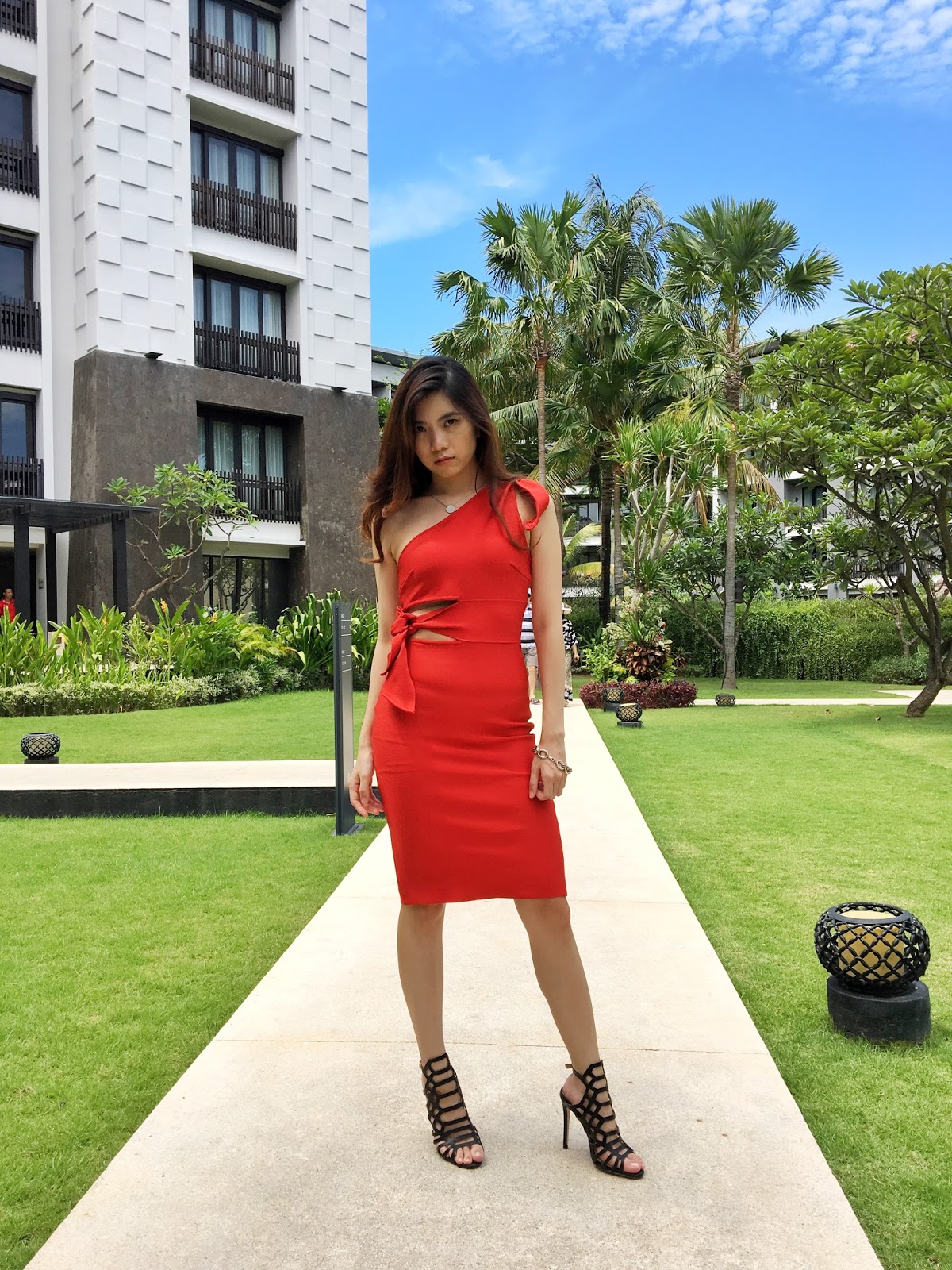 Sexy Red Dress - Heels and Beyond
