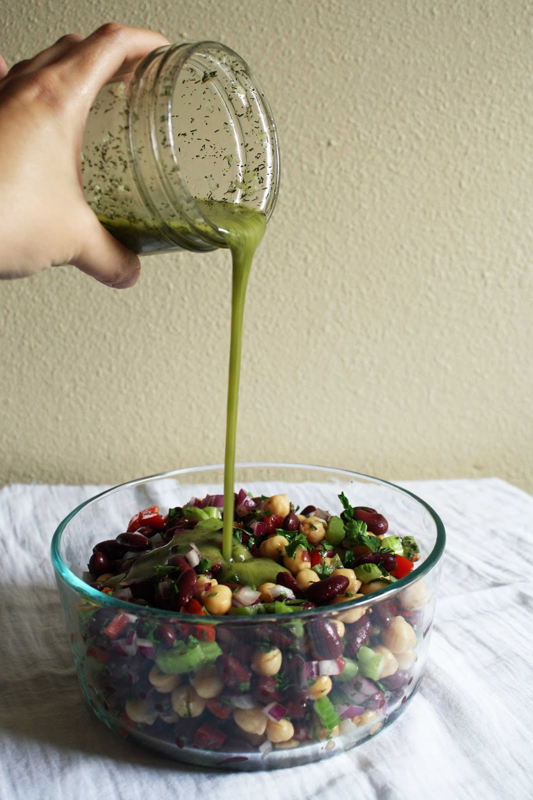 This and That: Lebanese Lemon-Parsley Bean Salad
