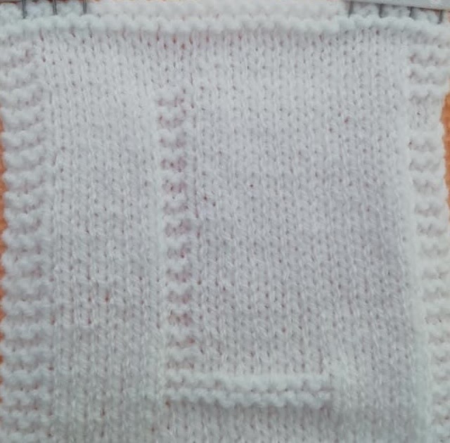 Sammy B's knitting patterns : Alphabet square letter L